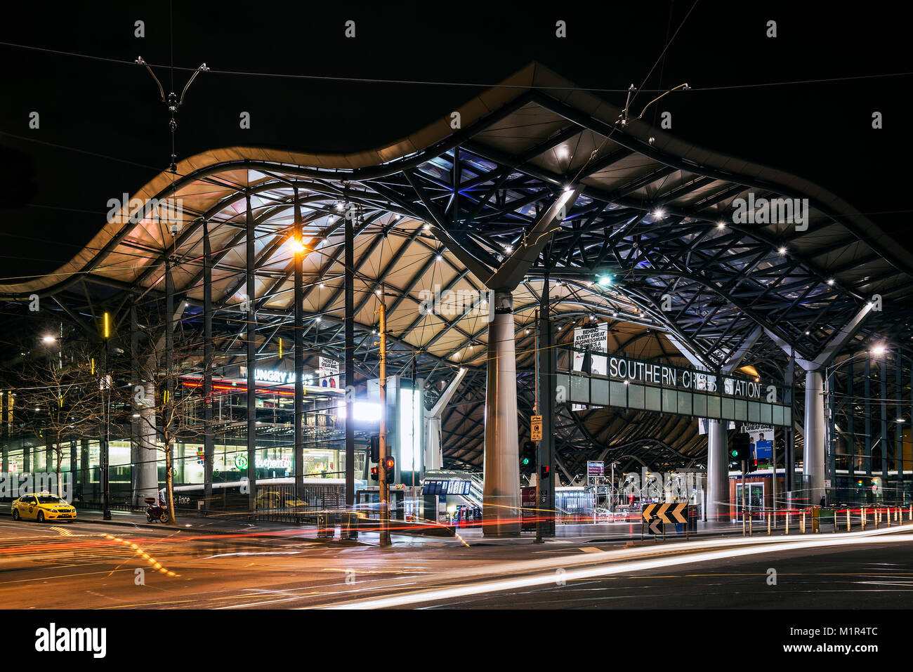 Southern cross rail station exterior hi-res stock photography and ...