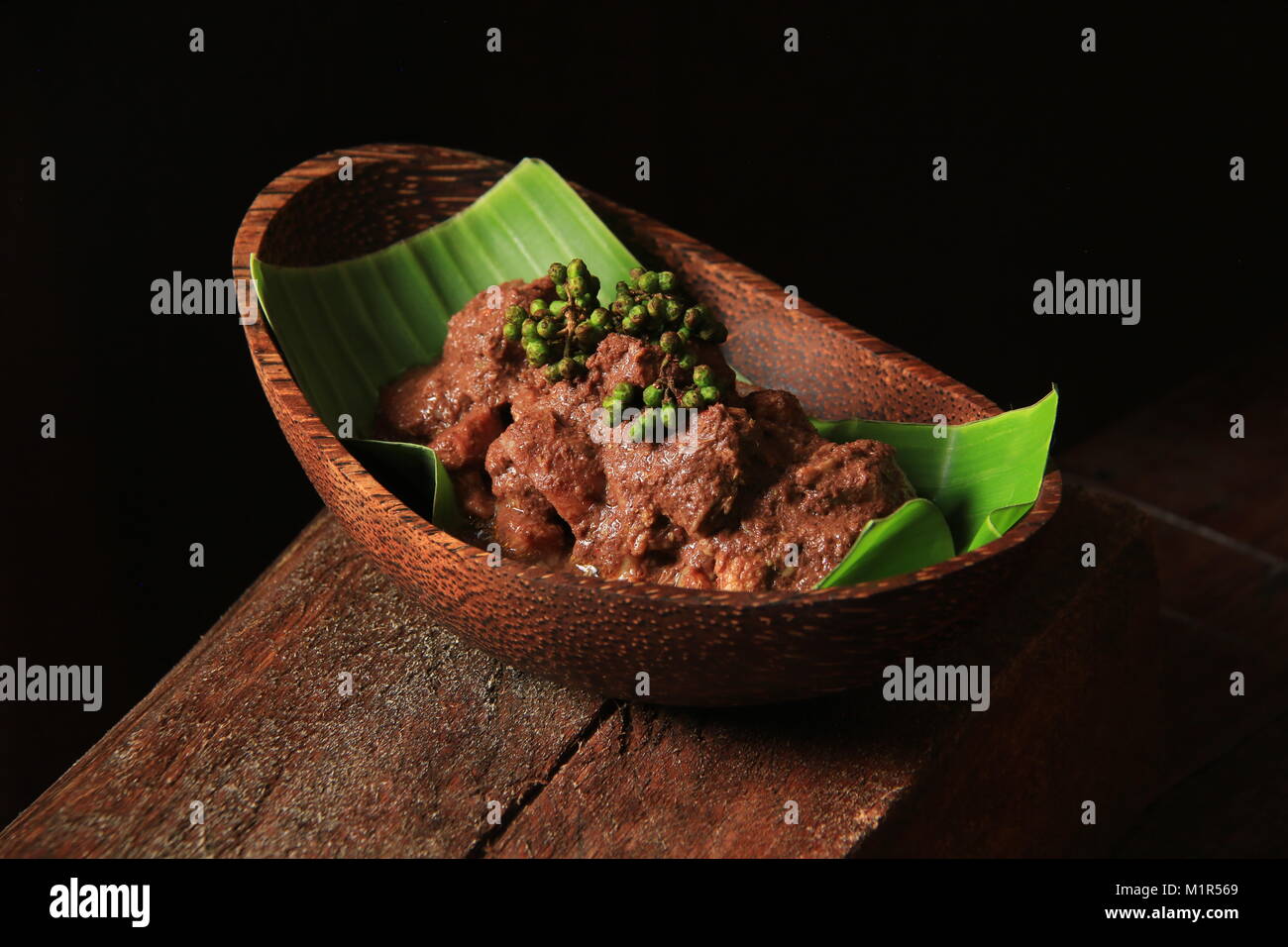 Saksang, the Batak Dish of Pork Stew in Blood and Spices Stock Photo ...