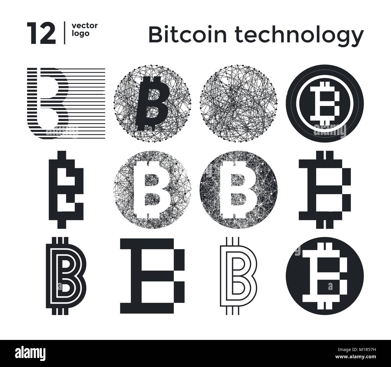 Bank icon vector Stock Vector Images - Alamy