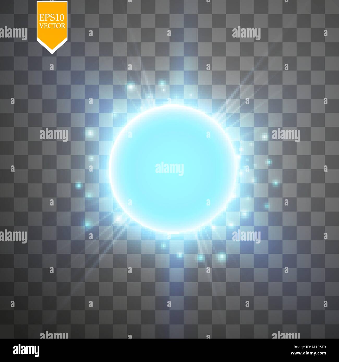 blue energy ring abstract.conceptual vector design with free area in ...