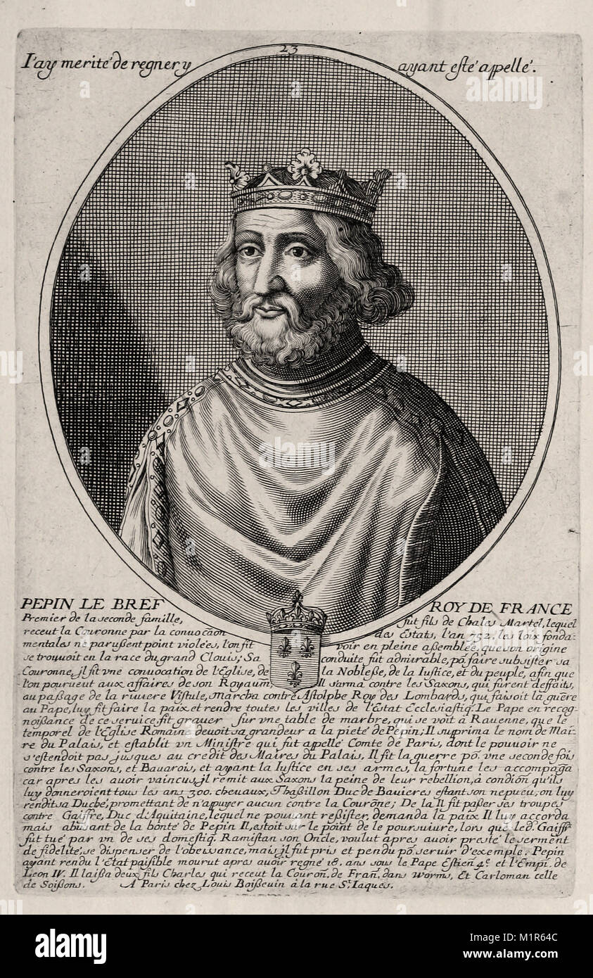 Pepin le bref hi-res stock photography and images - Alamy