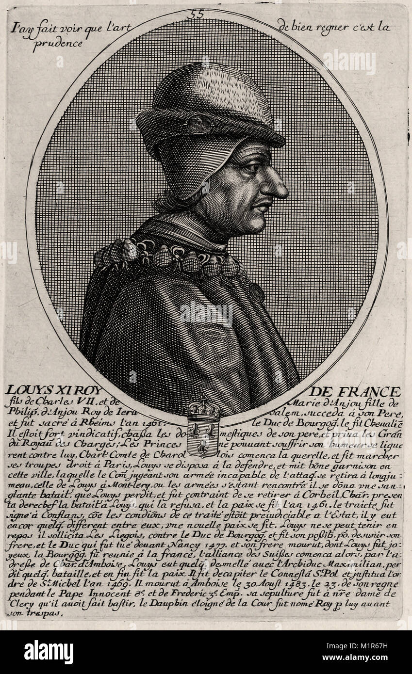 Louis xi portrait hi-res stock photography and images - Alamy