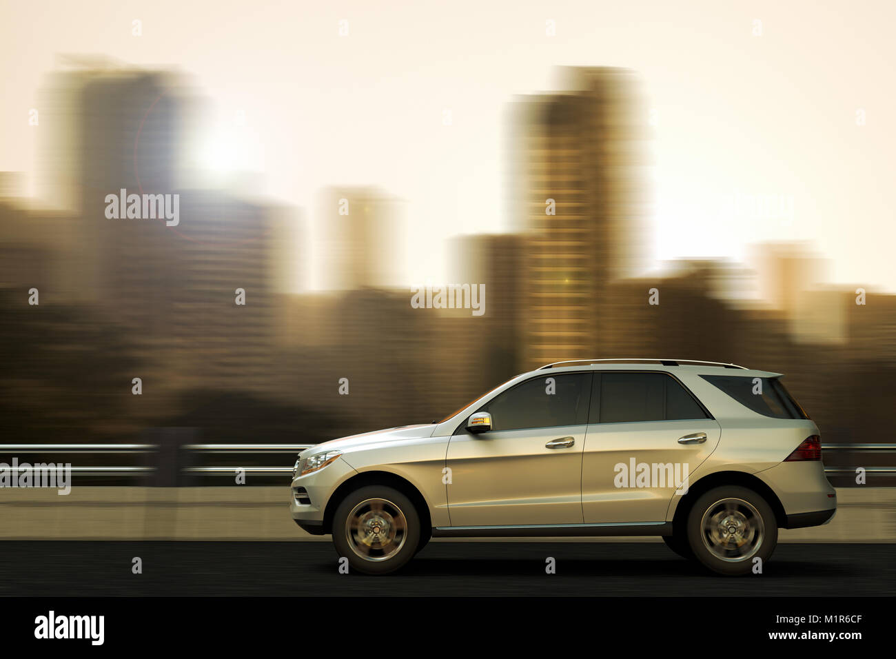 Car moving fast hi-res stock photography and images - Alamy