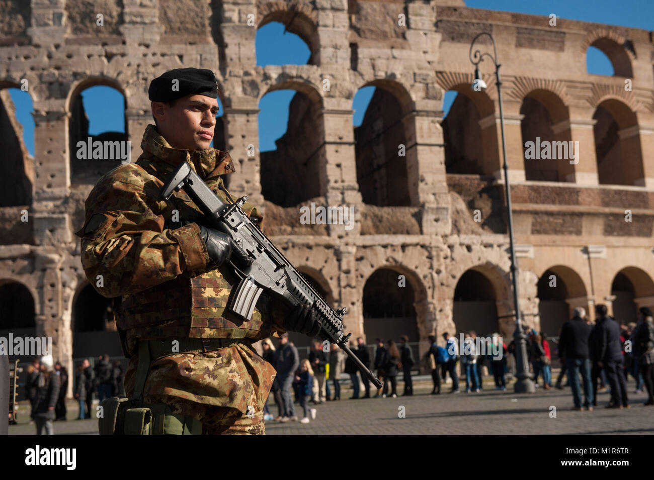 Rome security hi-res stock photography and images - Alamy