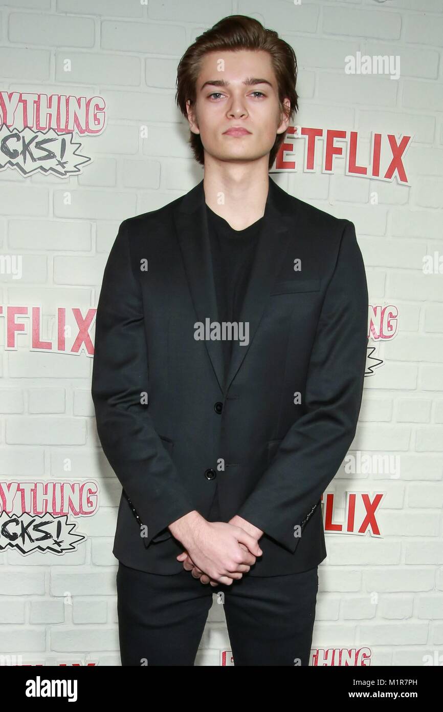 New York, NY, USA. 31st Jan, 2018. Elijah Stevenson at arrivals for ...