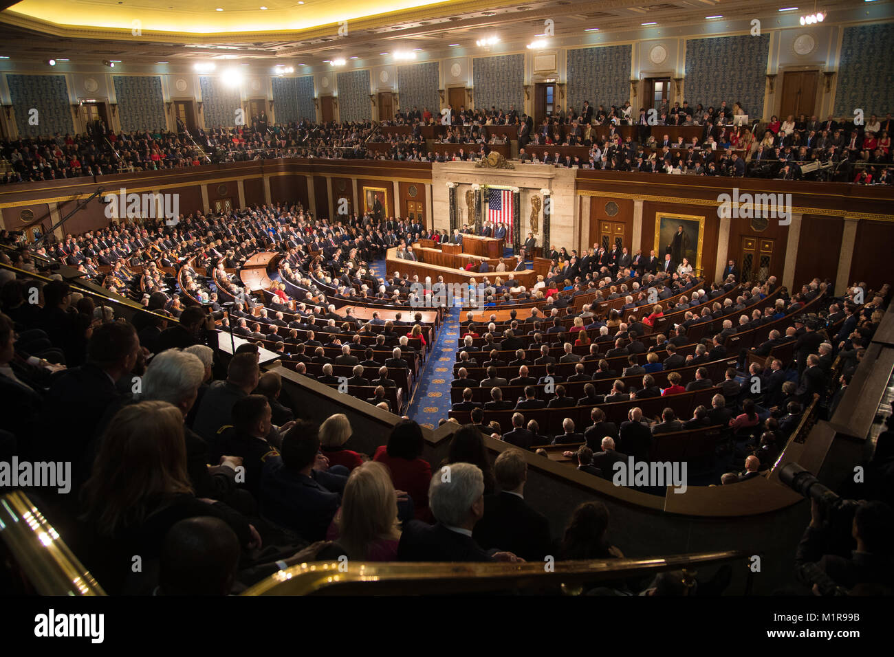 Washington, United States Of America. 30th Jan, 2018. President Donald ...