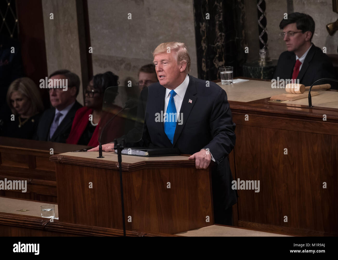 Washington, United States Of America. 30th Jan, 2018. President Donald ...
