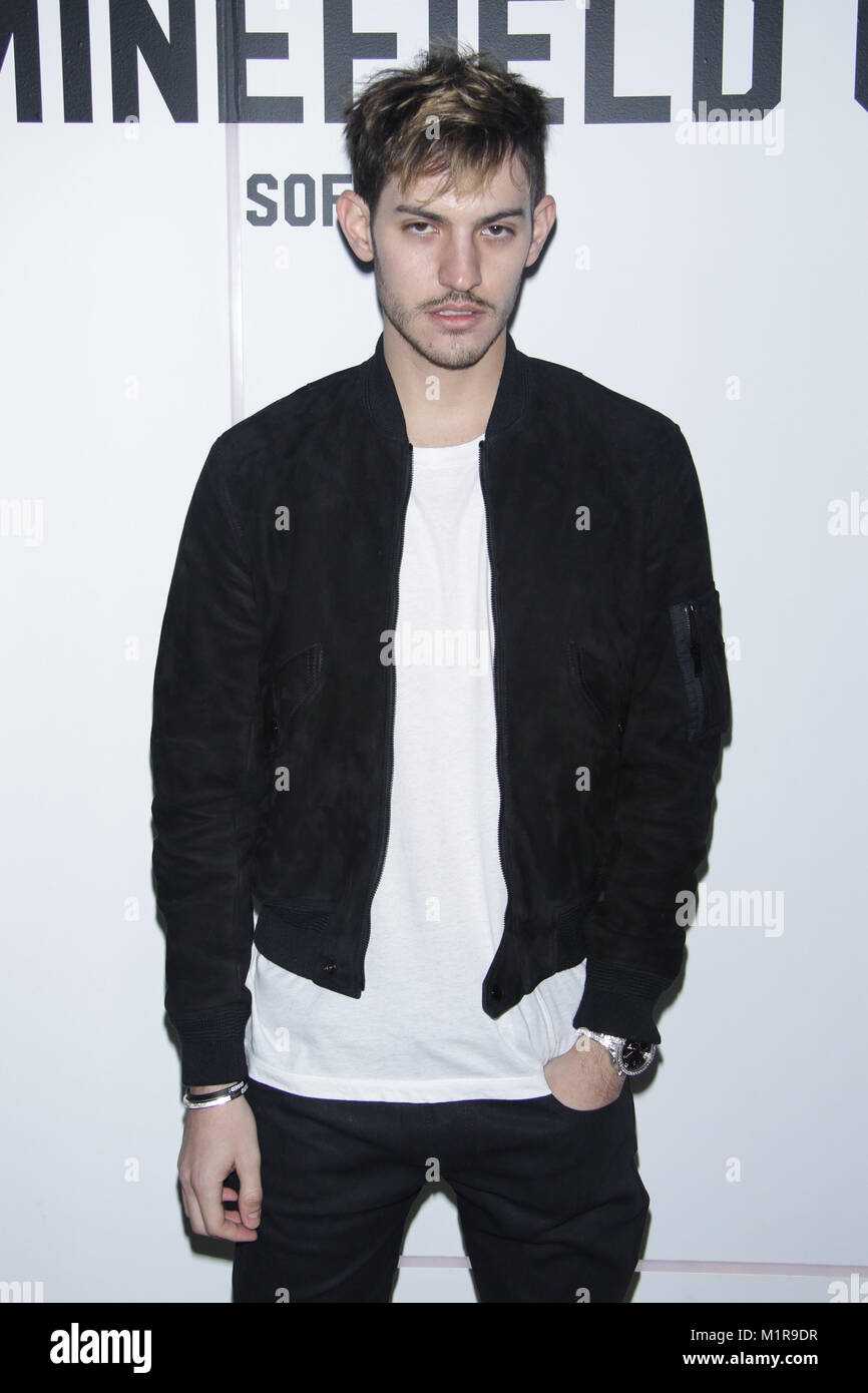 New York, NY, USA. 31st Jan, 2018. Nick Hissom at 'The Minefield Girl ...