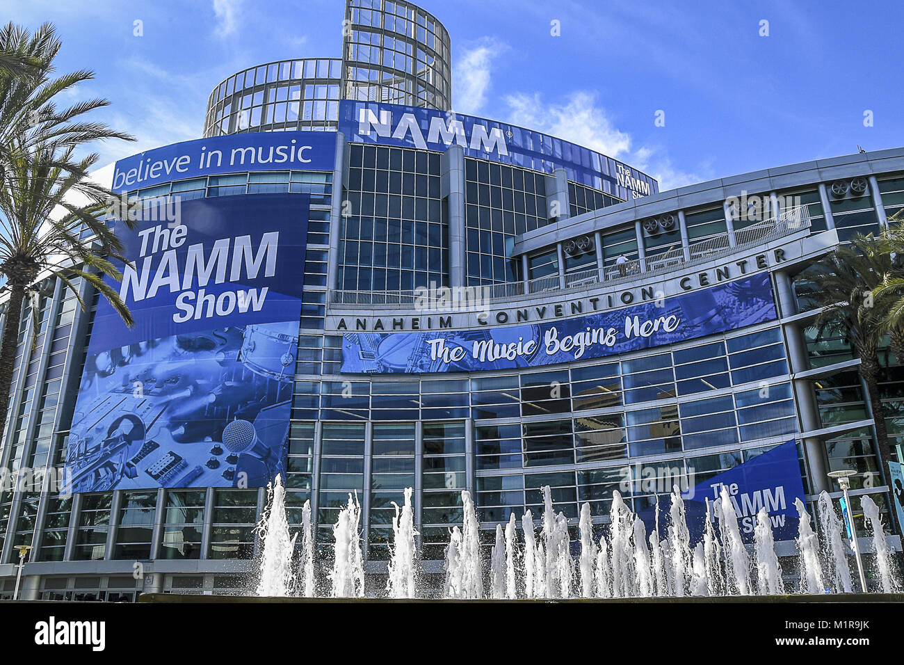 Anaheim, CA, USA. 25th Jan, 2018. The 2018 Annual NAMM Show, the global ...