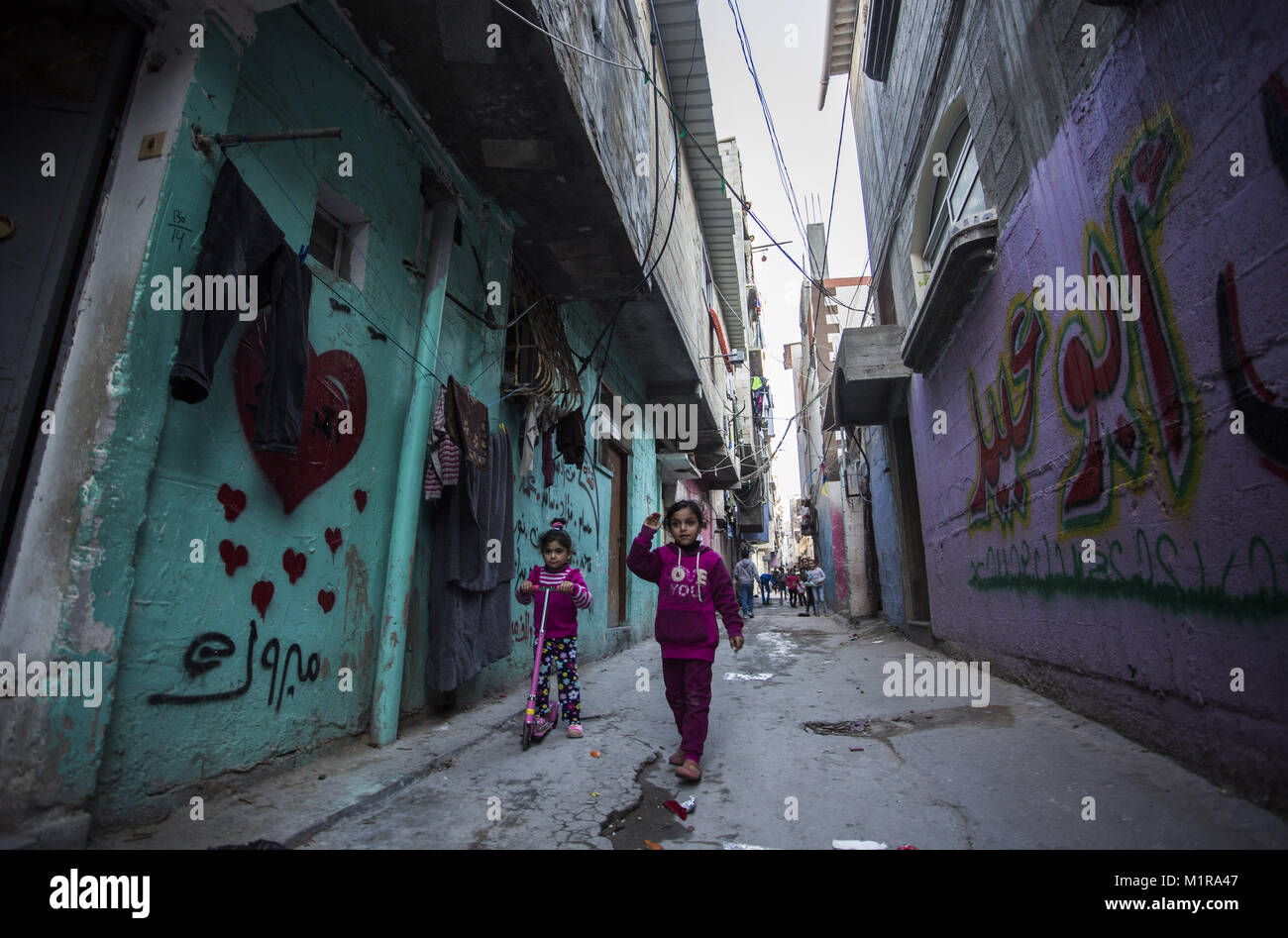Gaza City, The Gaza Strip, Palestine. 31st Jan, 2018. Palestinian ...