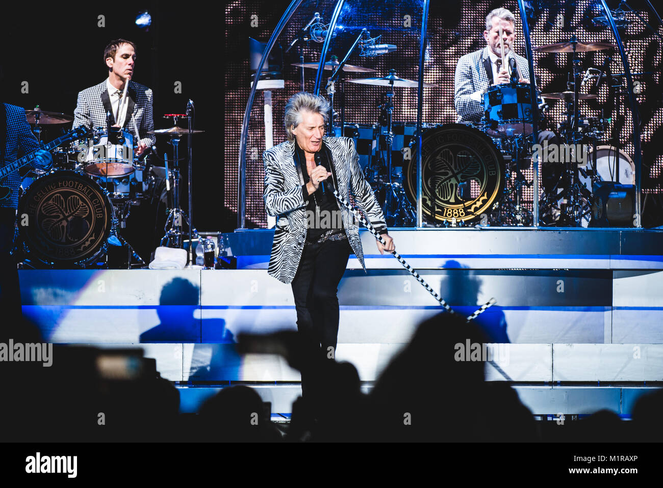 Milan, Italy, January 31st 2018: The British rock singer and songwriter ...