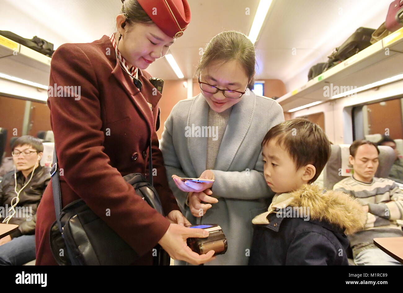 Chinese train conductor hi-res stock photography and images - Alamy