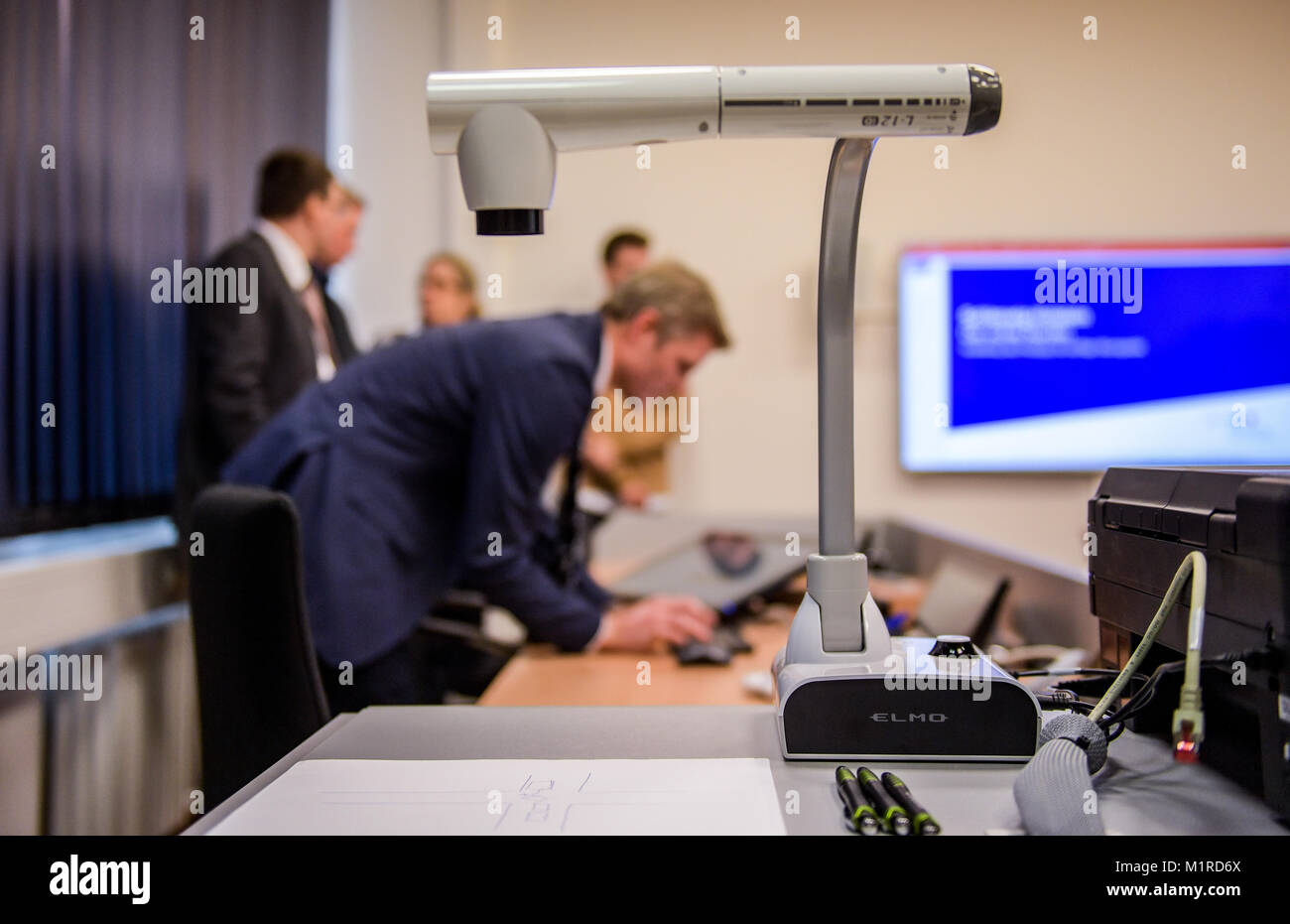 Presentation by judges hi-res stock photography and images - Alamy