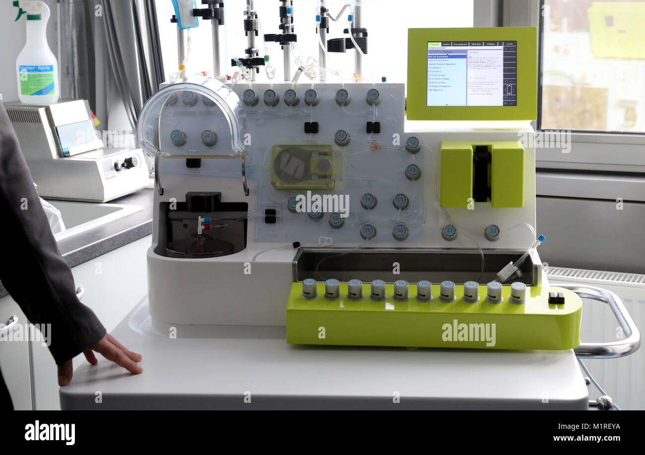 Teterow, Germany. 1st Feb, 2018. 'Prodigy' from company Miltenyi ...