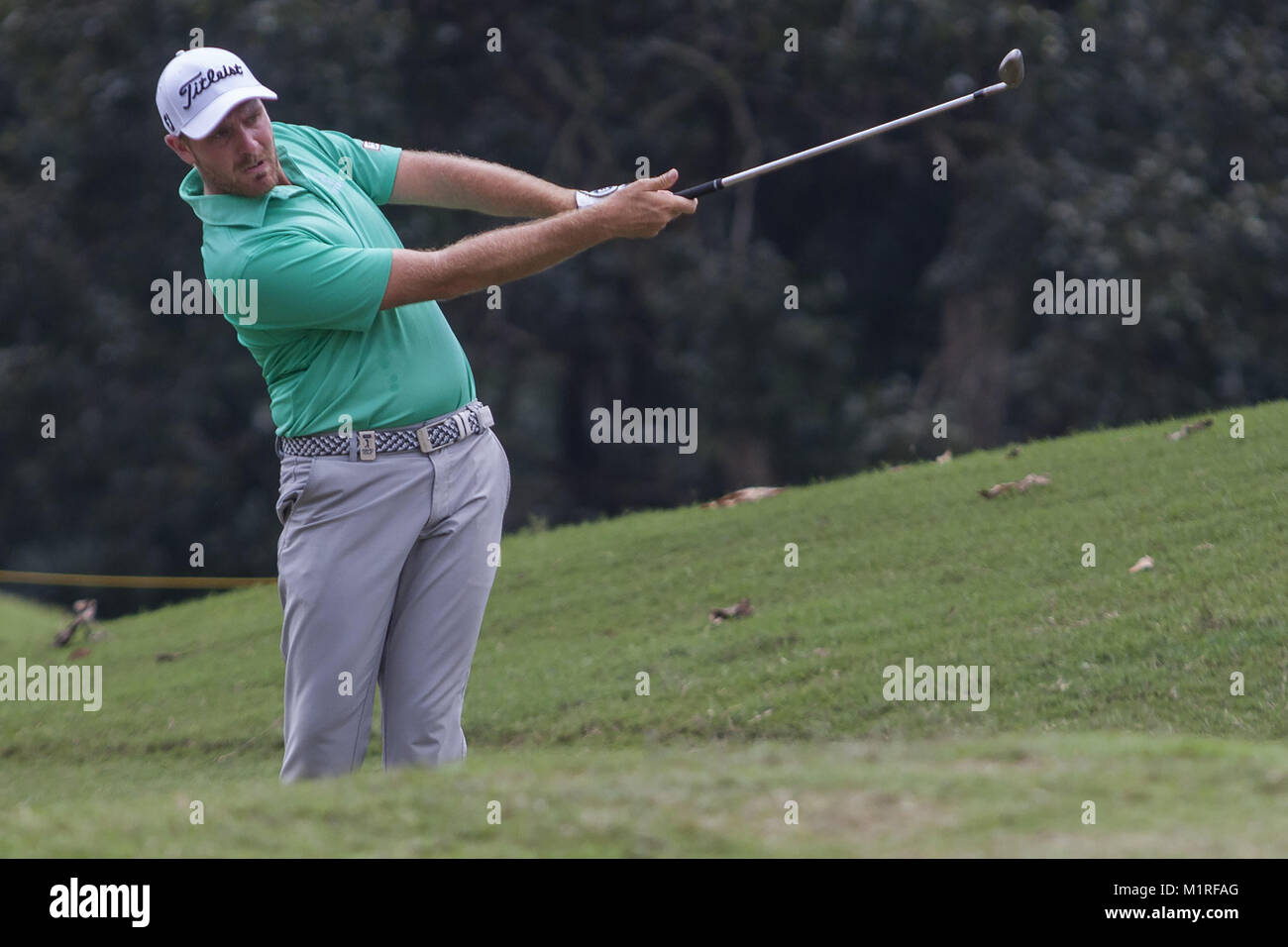 Shah Alam, Kuala Lumpur, Malaysia. 1st Feb, 2018. Jake Higginbottom is ...