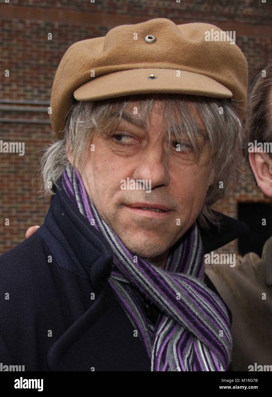 New York City 3-15-2011 FILE PHOTO Bob Geldof Photo by John Barrett ...