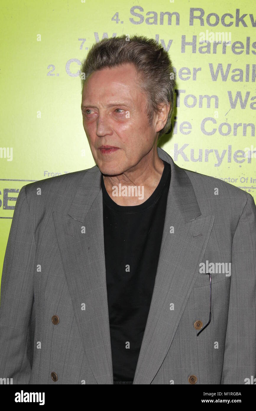 WESTWOOD, CA - OCTOBER 01: Christopher Walken arrives at the Los ...