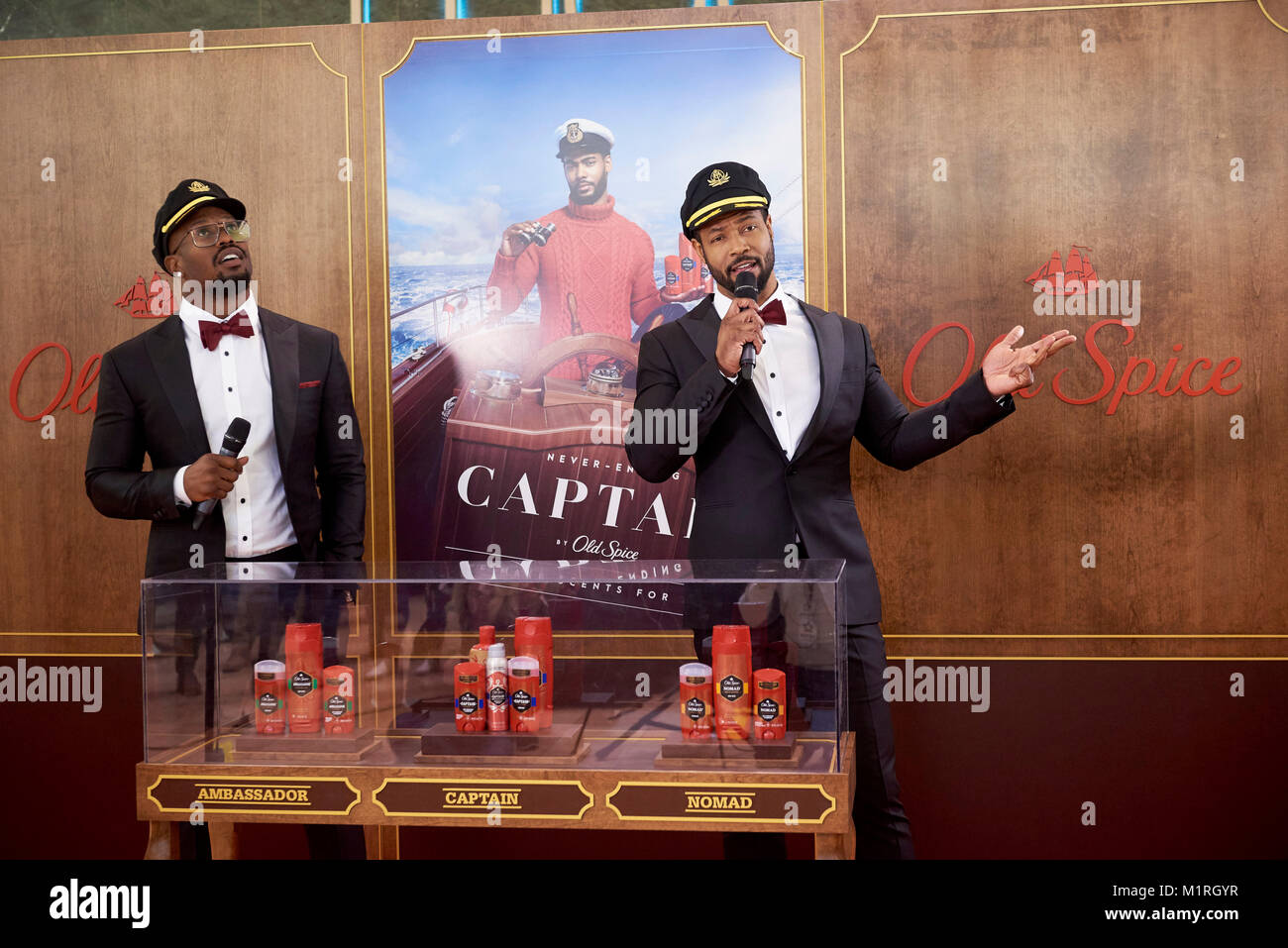 Isaiah Mustafa Old Spice High Resolution Stock Photography and Images ...