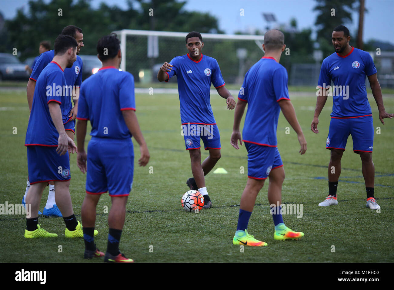 HONDA SOCCER COMPLEX, BAYAMON. PRACTICA DE LA SELECCION NACIONAL DEL ...