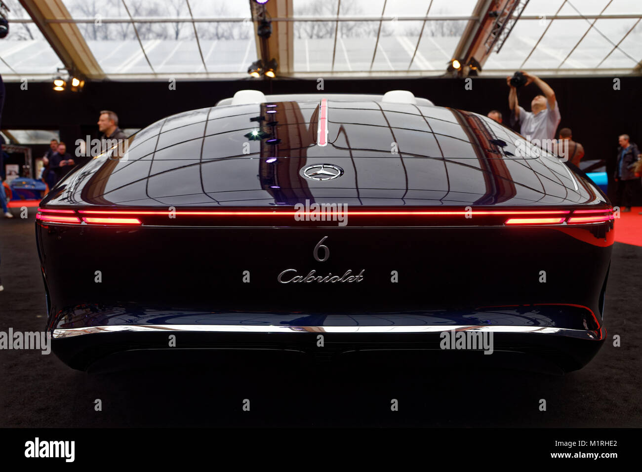 Paris, France. 31st January, 2018. VISION-MERCEDES MAYBACH 6 CABRIOLET ...