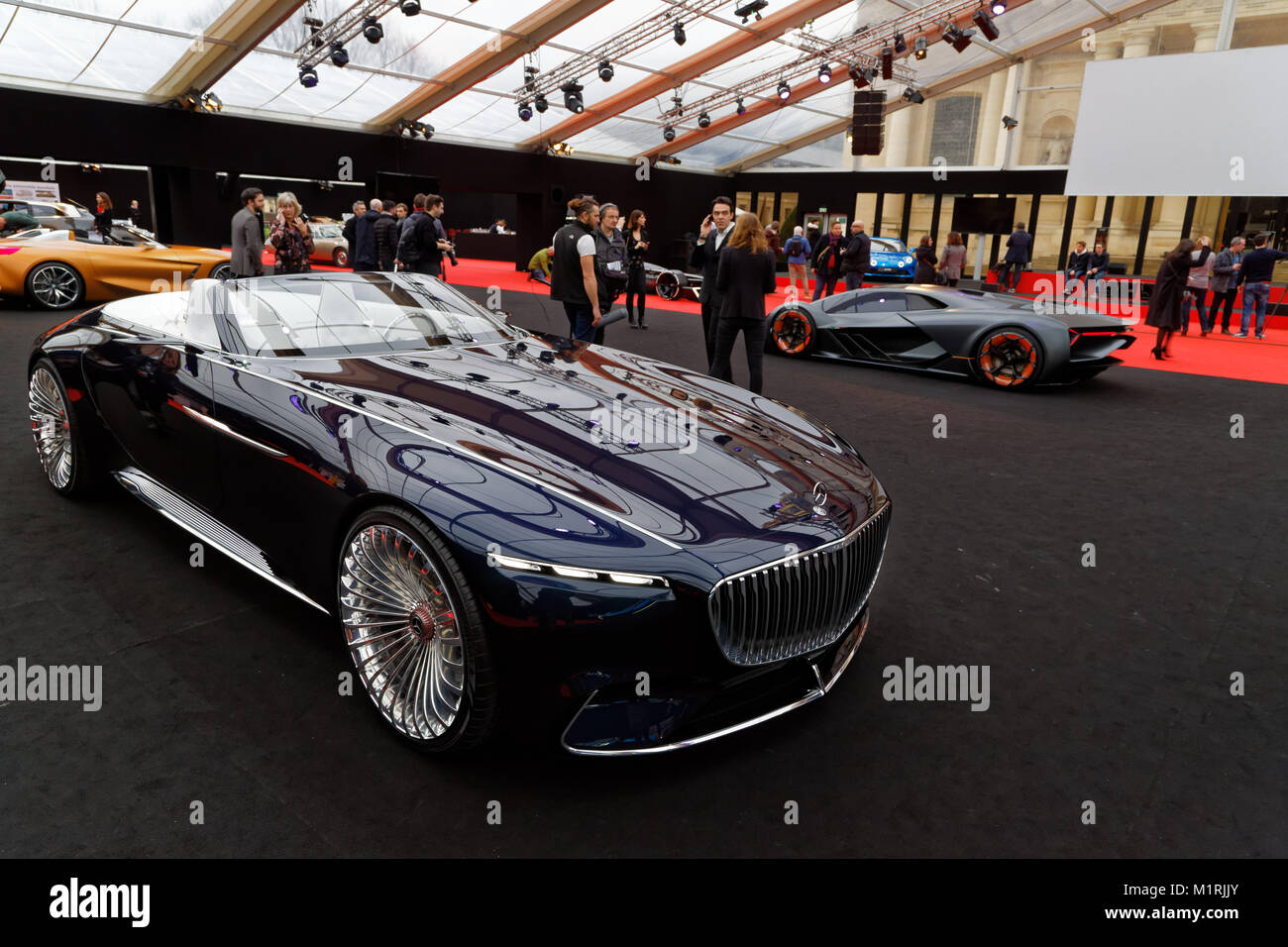 Paris, France. 31st January, 2018. VISION-MERCEDES MAYBACH 6 CABRIOLET ...