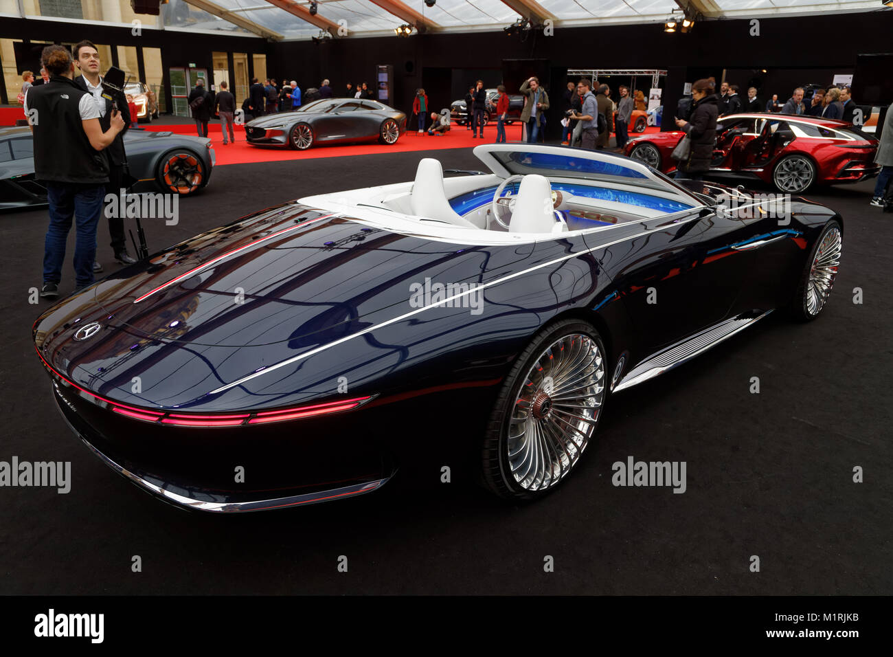 Paris, France. 31st January, 2018. VISION-MERCEDES MAYBACH 6 CABRIOLET ...
