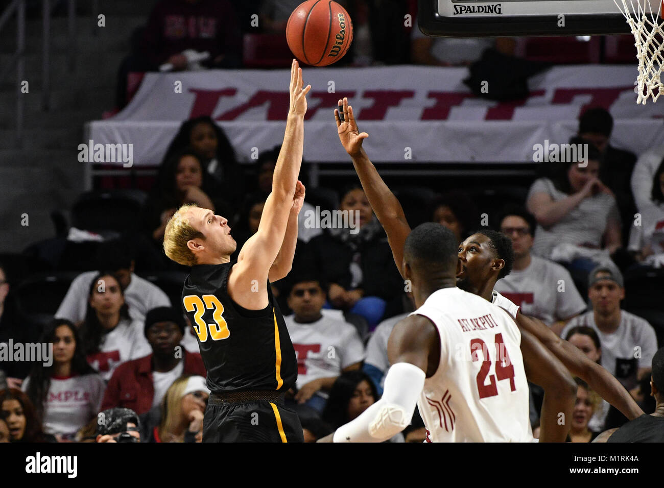 Philadelphia, Pennsylvania, USA. 1st Feb, 2018. Wichita State Shockers ...