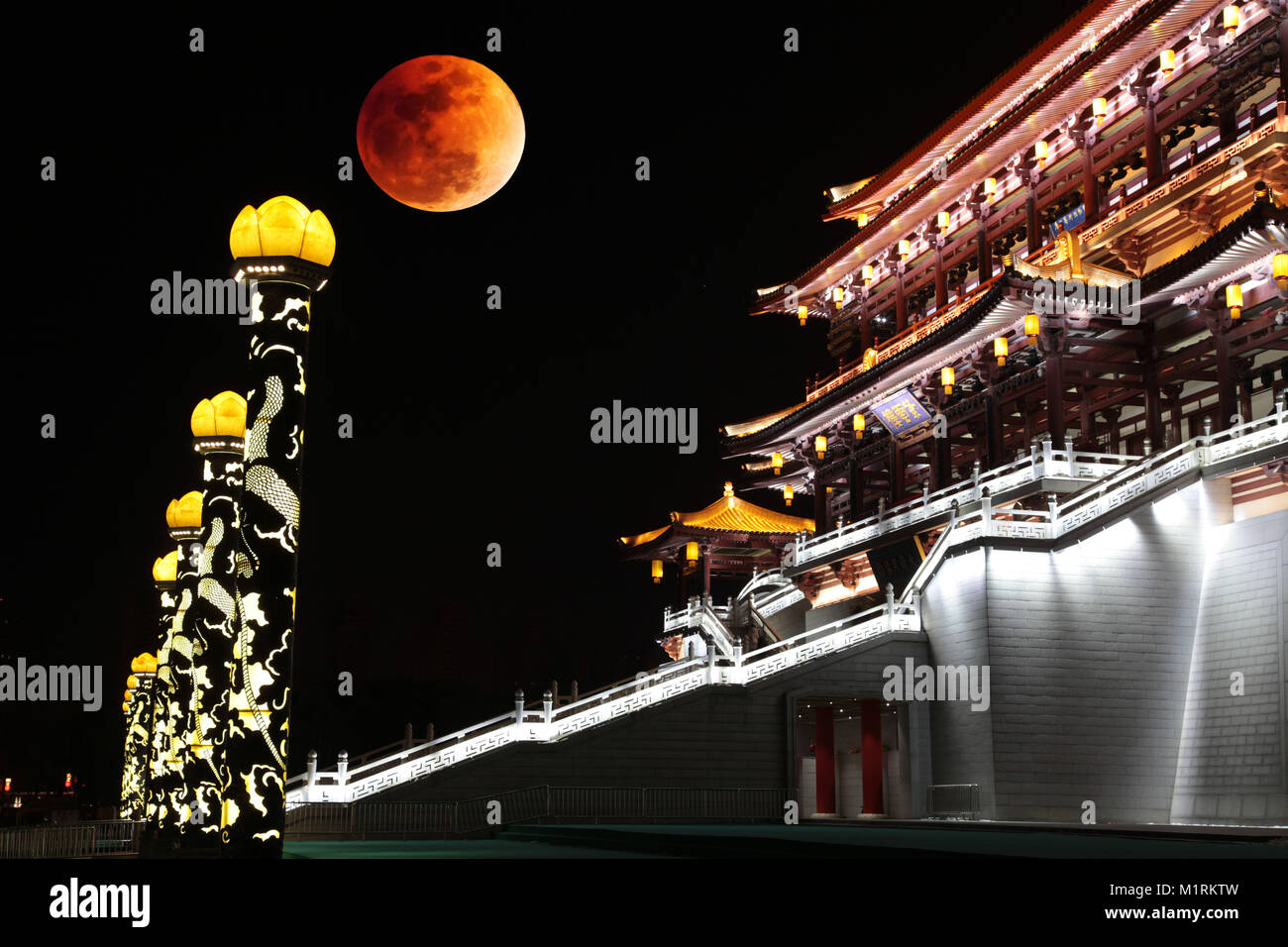 January 31, 2018 - Xi'An, Xi'an, China - Xi'an, CHINA-31st January 2018 ...