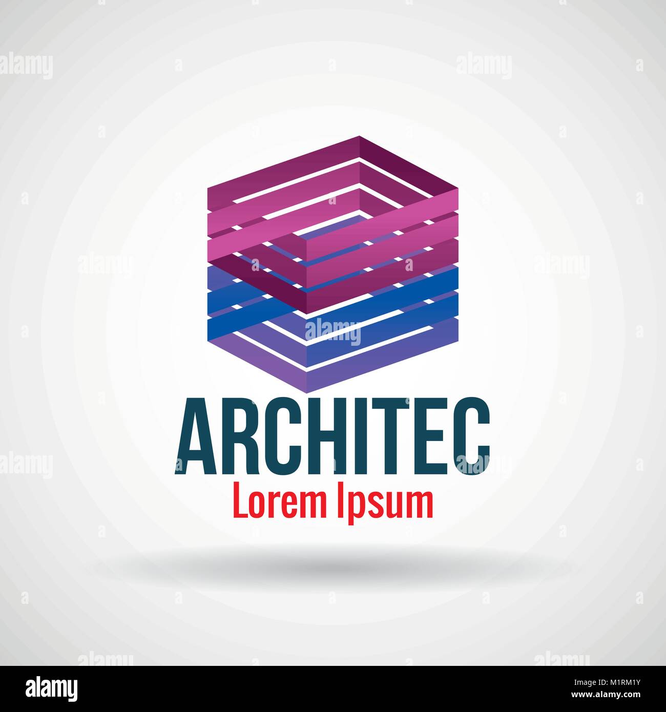 architect emblem business icon Stock Vector Image & Art - Alamy