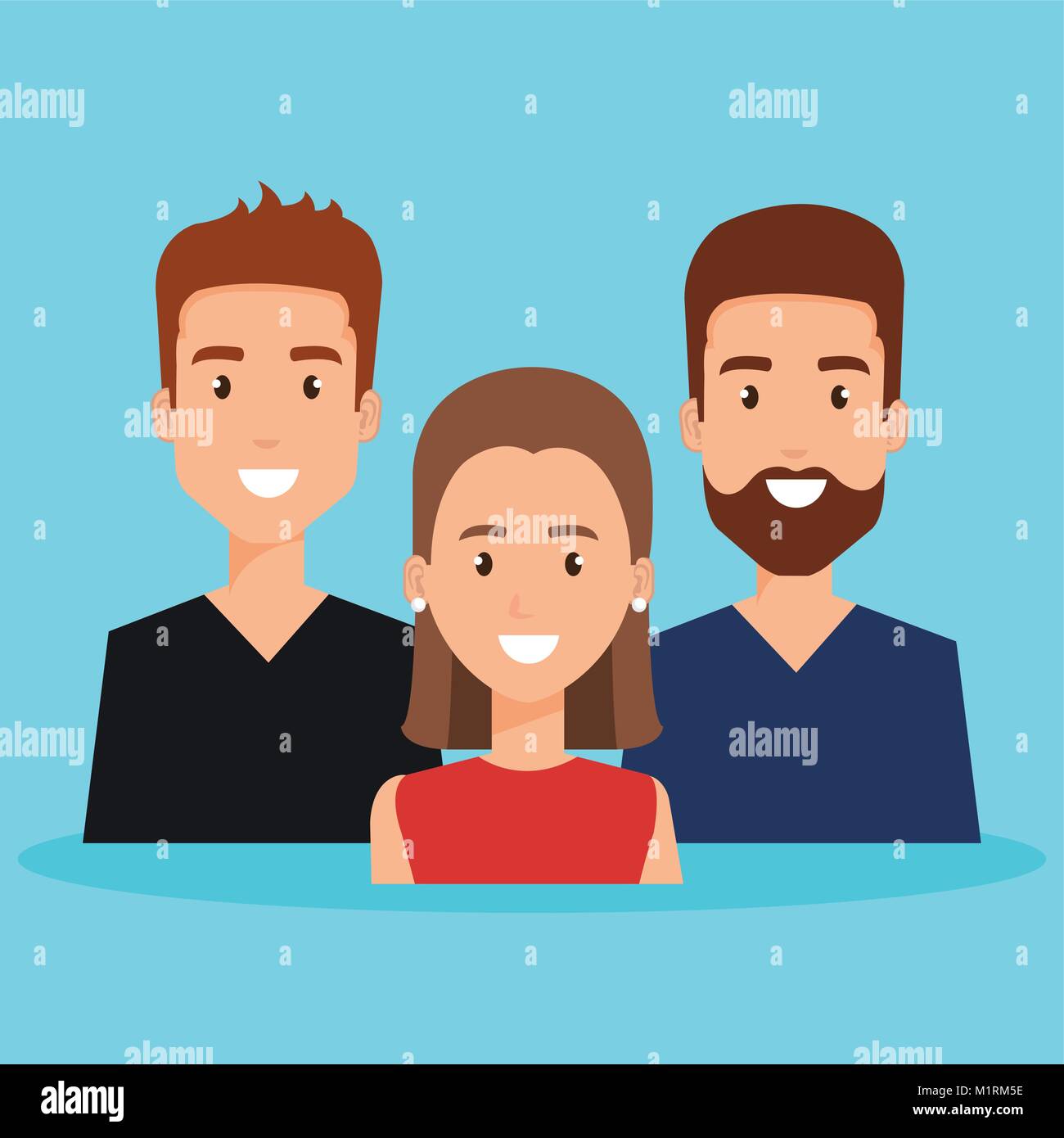 group of people avatars characters Stock Vector Image & Art - Alamy