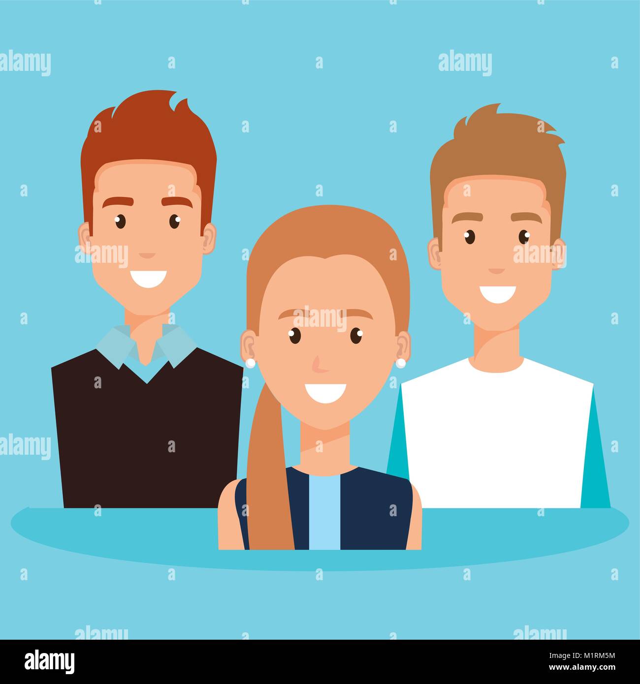 group of people avatars characters Stock Vector Image & Art - Alamy
