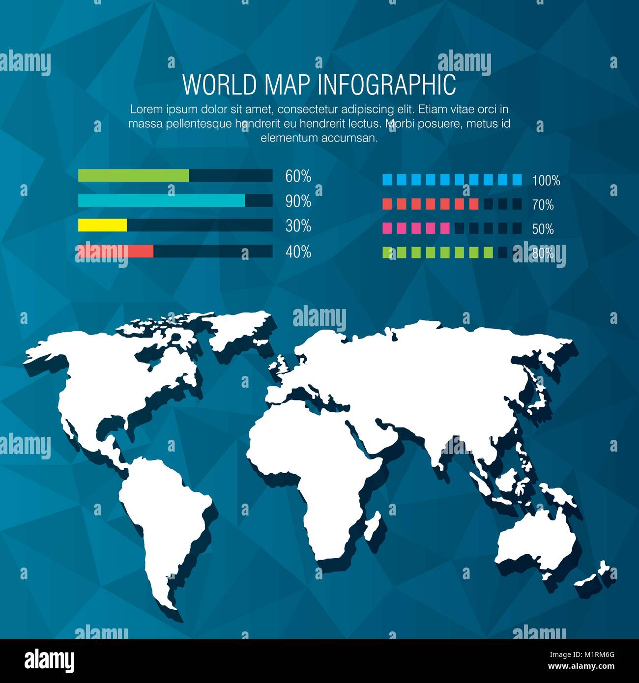 world planet infographic icons Stock Vector Image & Art - Alamy