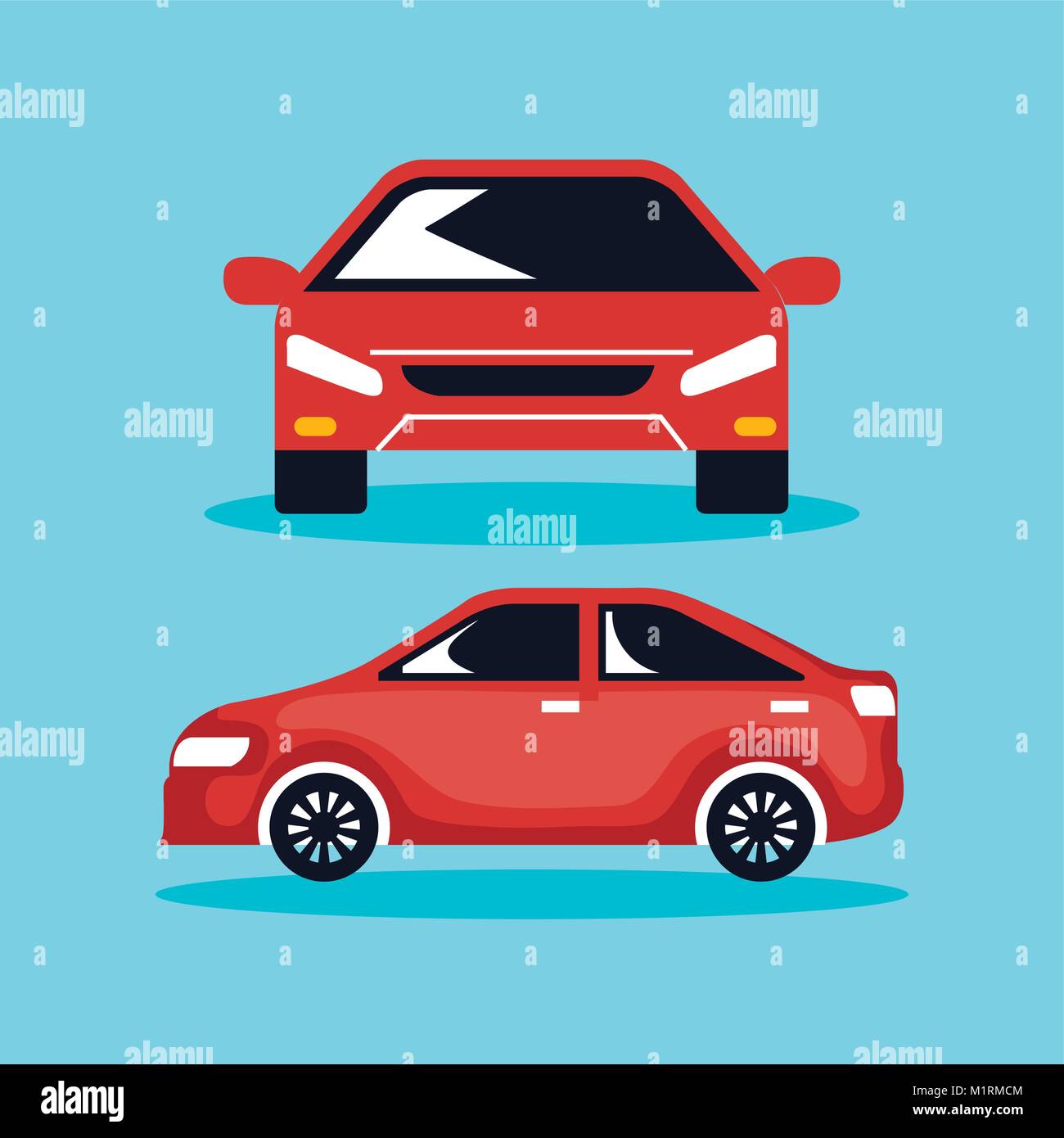 group of cars sedan icons Stock Vector Image & Art - Alamy