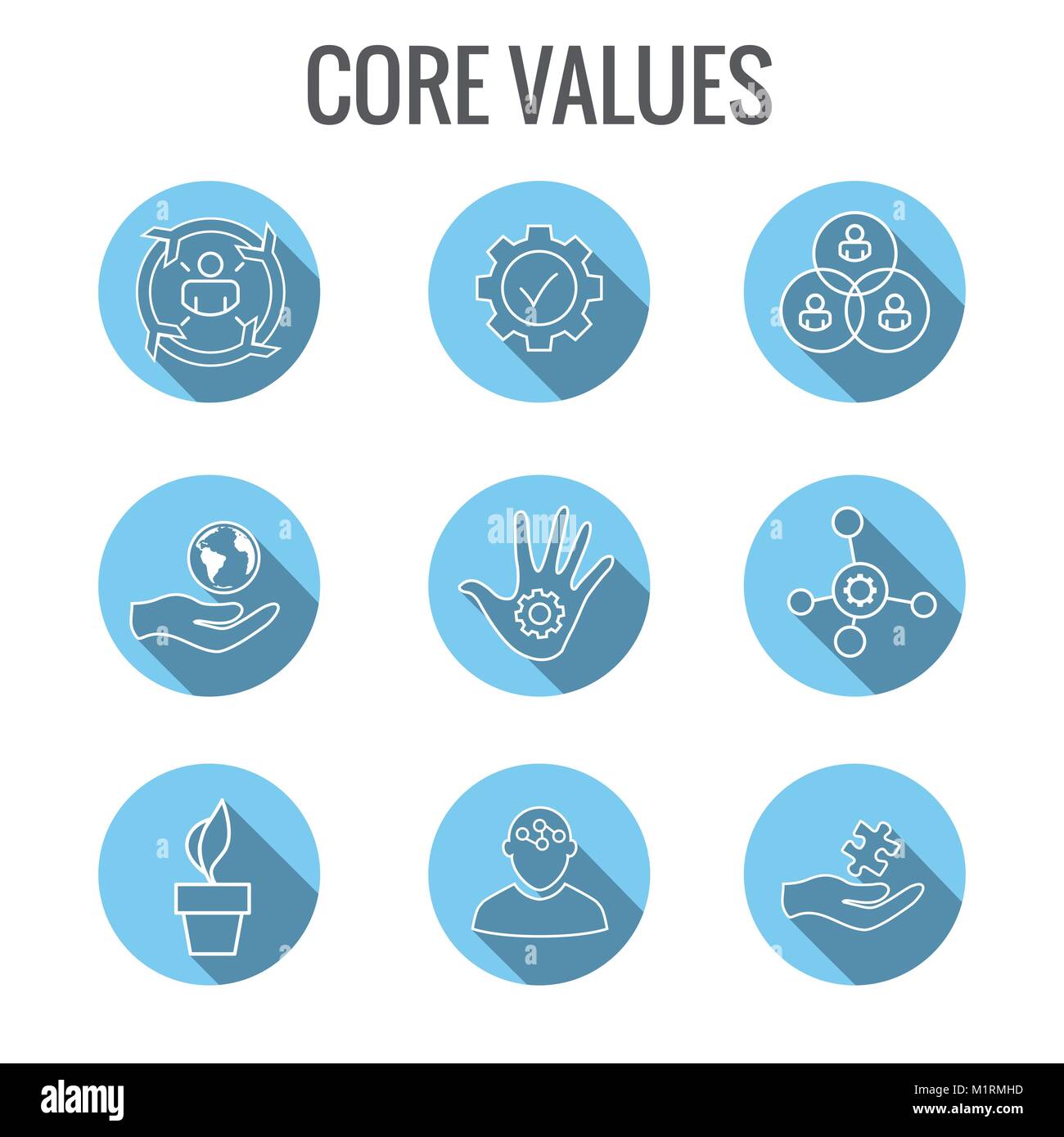 Core Values with Social Responsibility Image - Business Ethics & Trust ...
