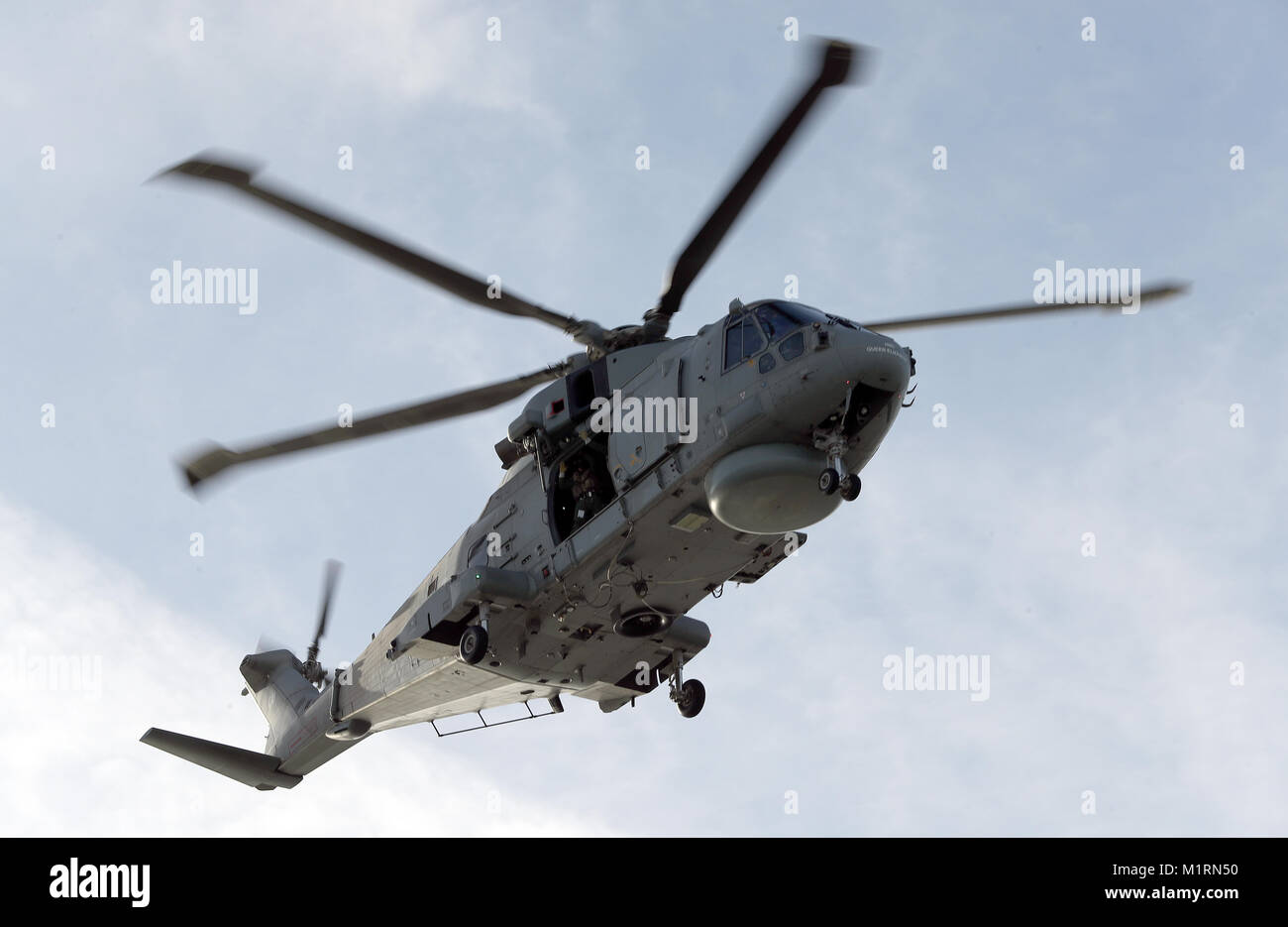 Royal navy merlin hm1 hi-res stock photography and images - Alamy