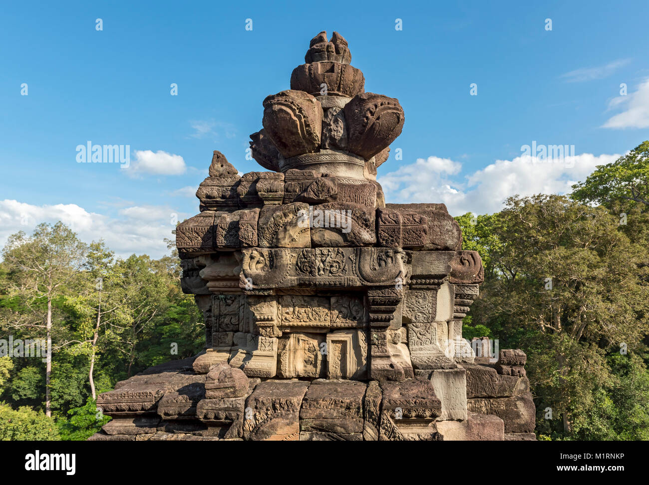 Baphuon Pyramid Temple, Angkor Thom, Cambodia Stock Photo - Alamy
