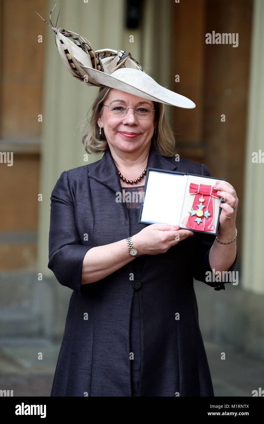 Jennifer Price Chief Executive, Sport England after she was awarded a ...