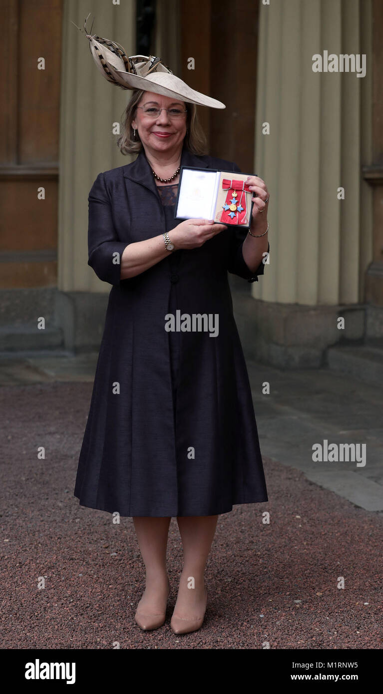 Jennifer Price Chief Executive, Sport England after she was awarded a ...