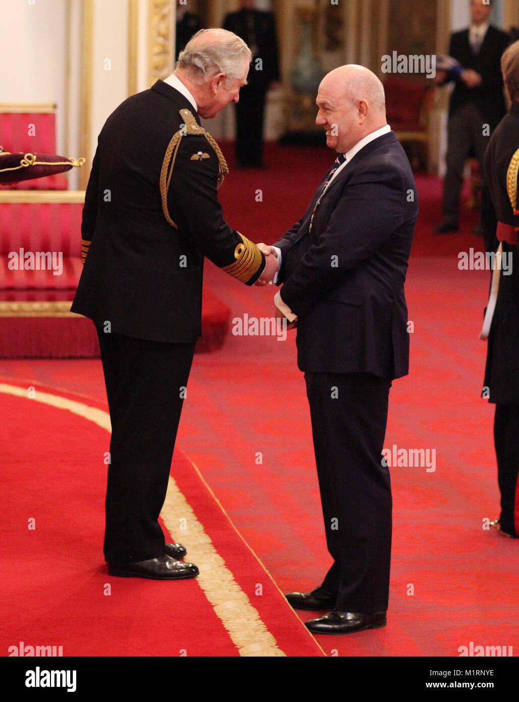 Mr. Terence Flanagan from Grasscroft is made an MBE (Member of the ...