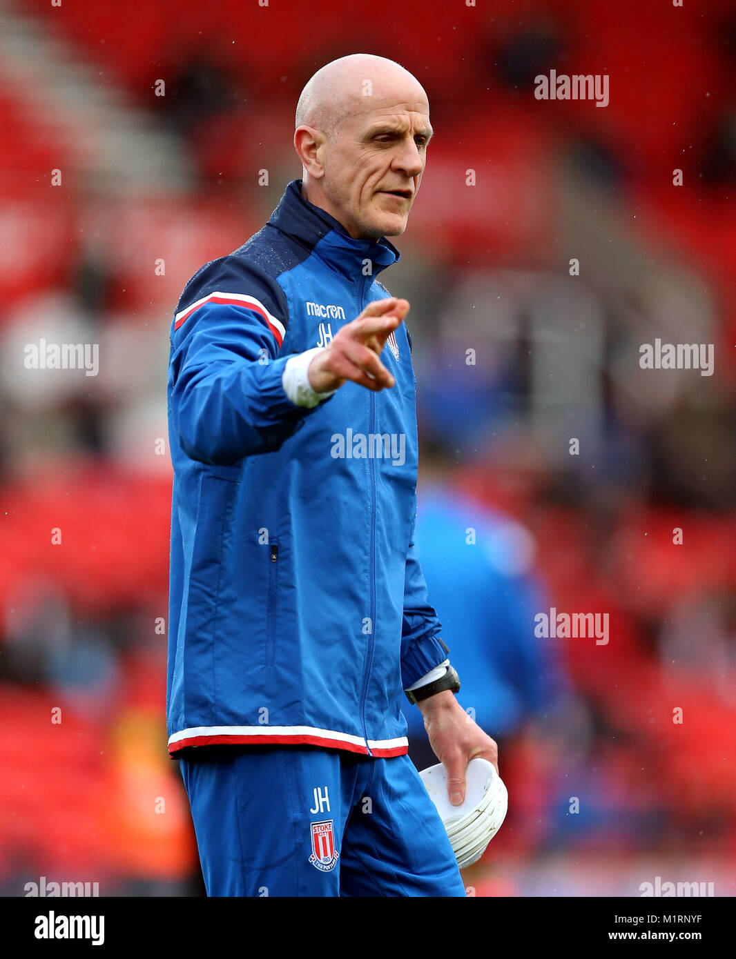 Stoke City First Team Fitness Coach Jim Henry Stock Photo - Alamy