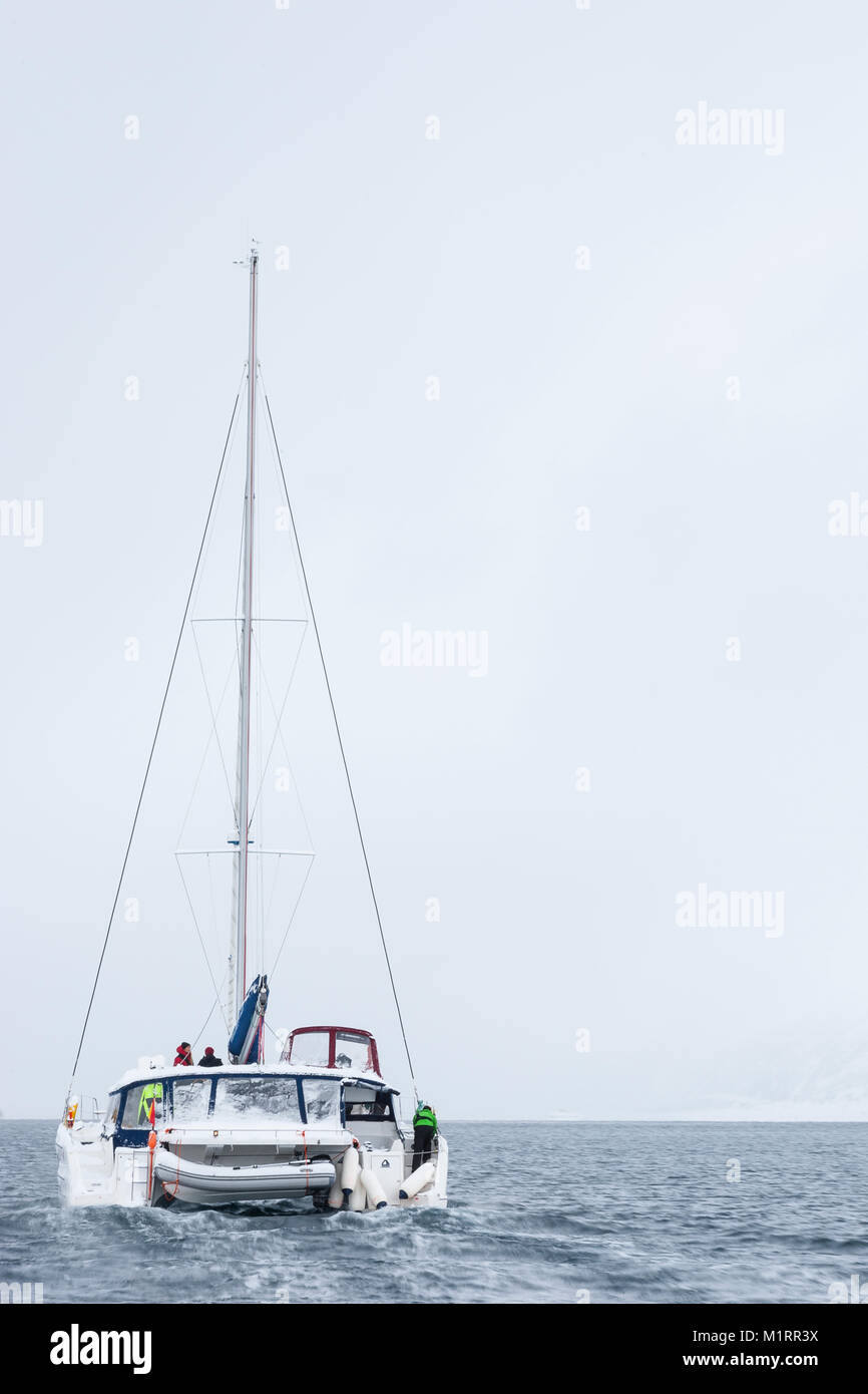 Catamaran vessel hi-res stock photography and images - Alamy