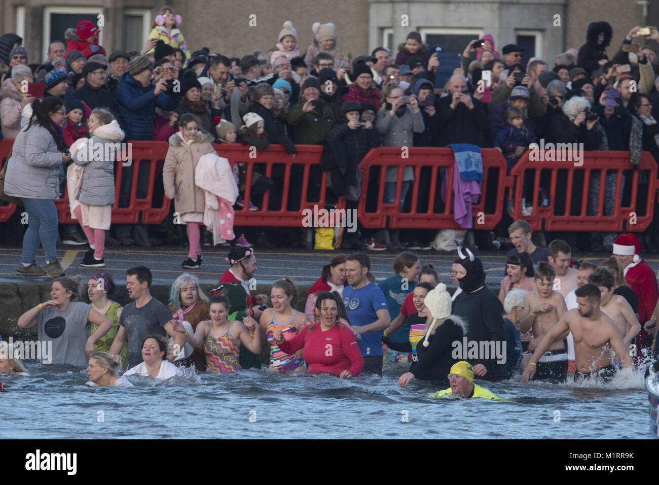 The annual YaMBA New Years Dook Featuring: Dookers Where: Broughty ...