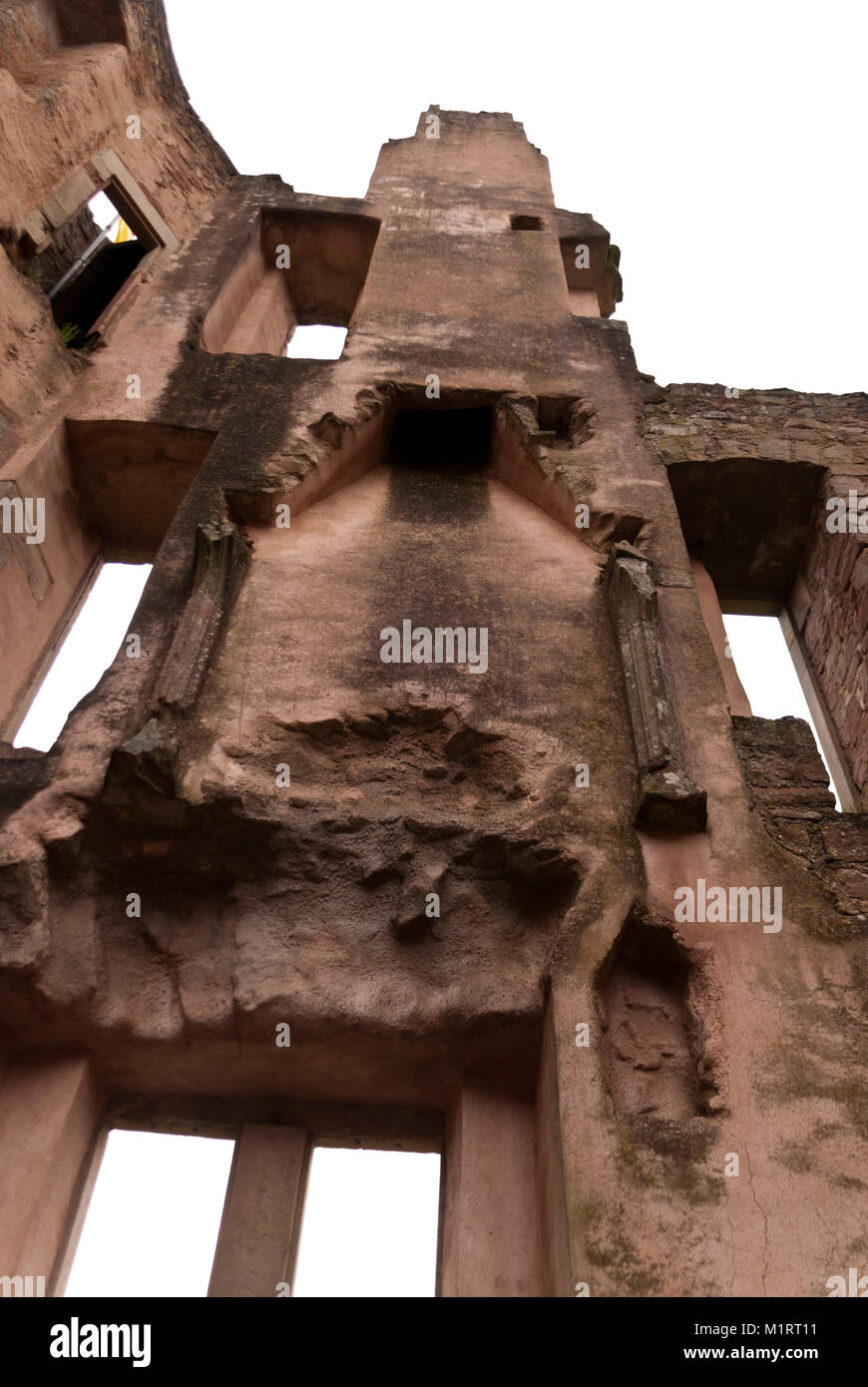 Medieval Ruin of Castle Ramstein in the Eifel, Germany Stock Photo - Alamy