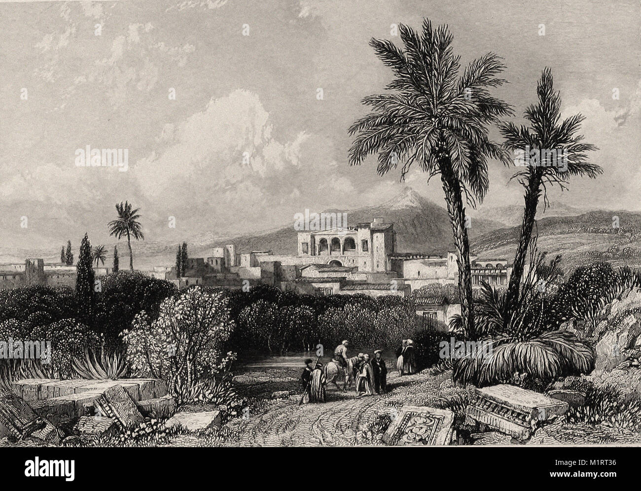 Kittim, Cyprus - Landscape Illustration of the Bible - British ...