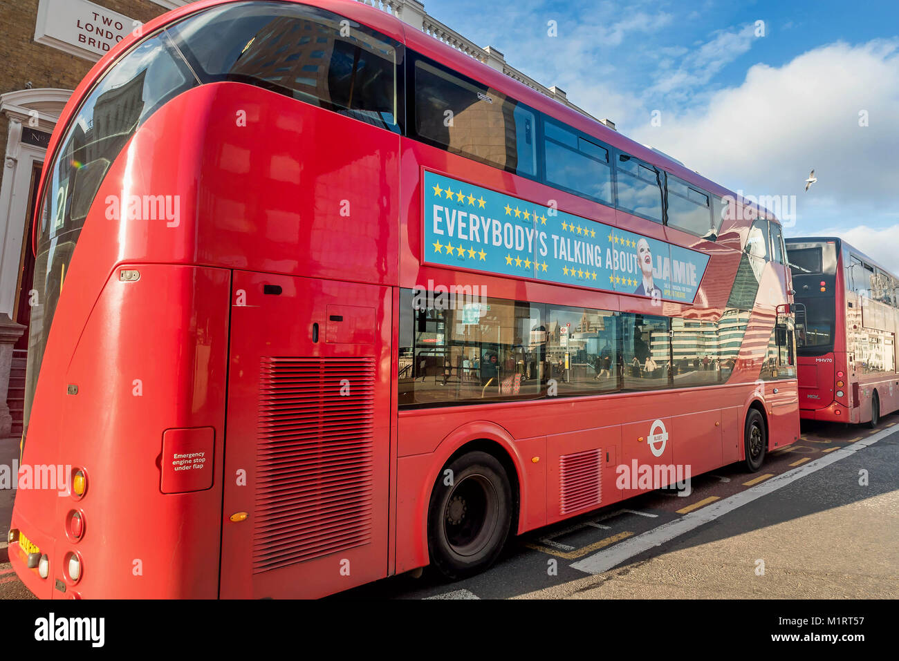 Modern double decker bus hi-res stock photography and images - Alamy