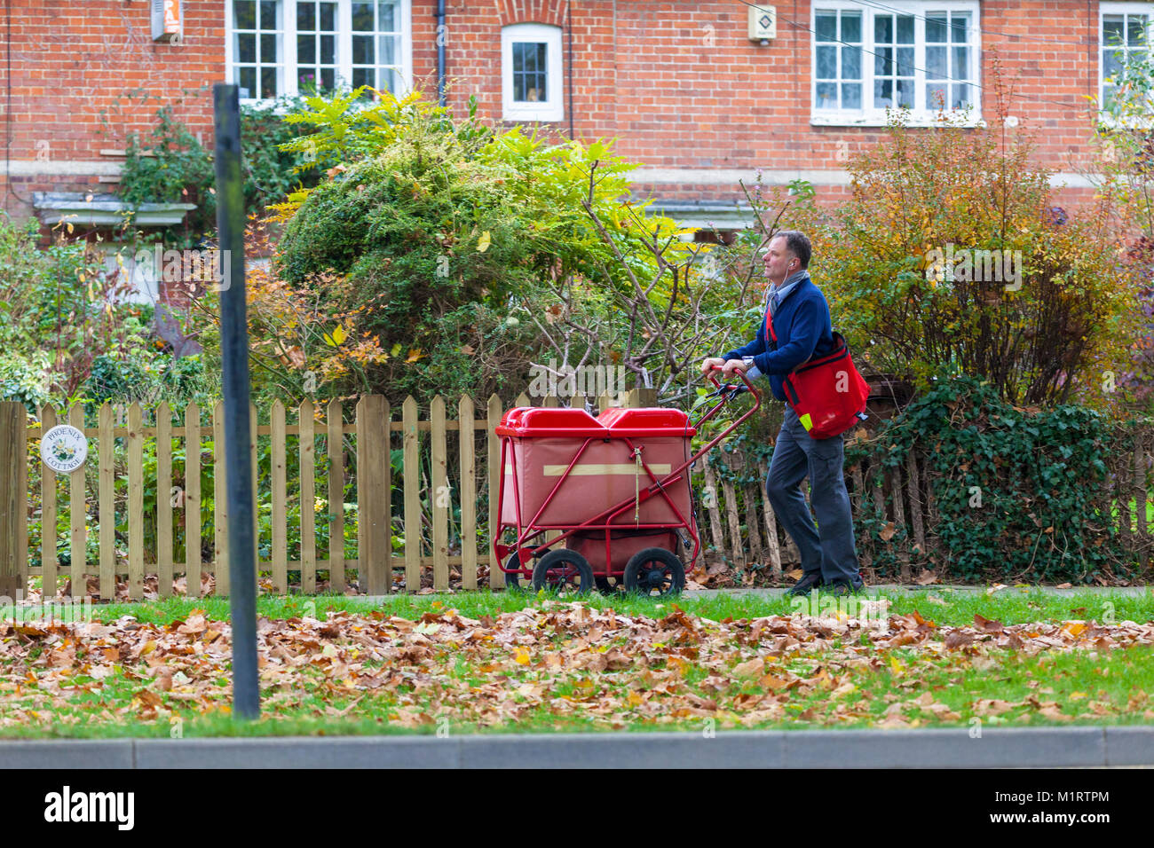 Postman trolley hi-res stock photography and images - Alamy