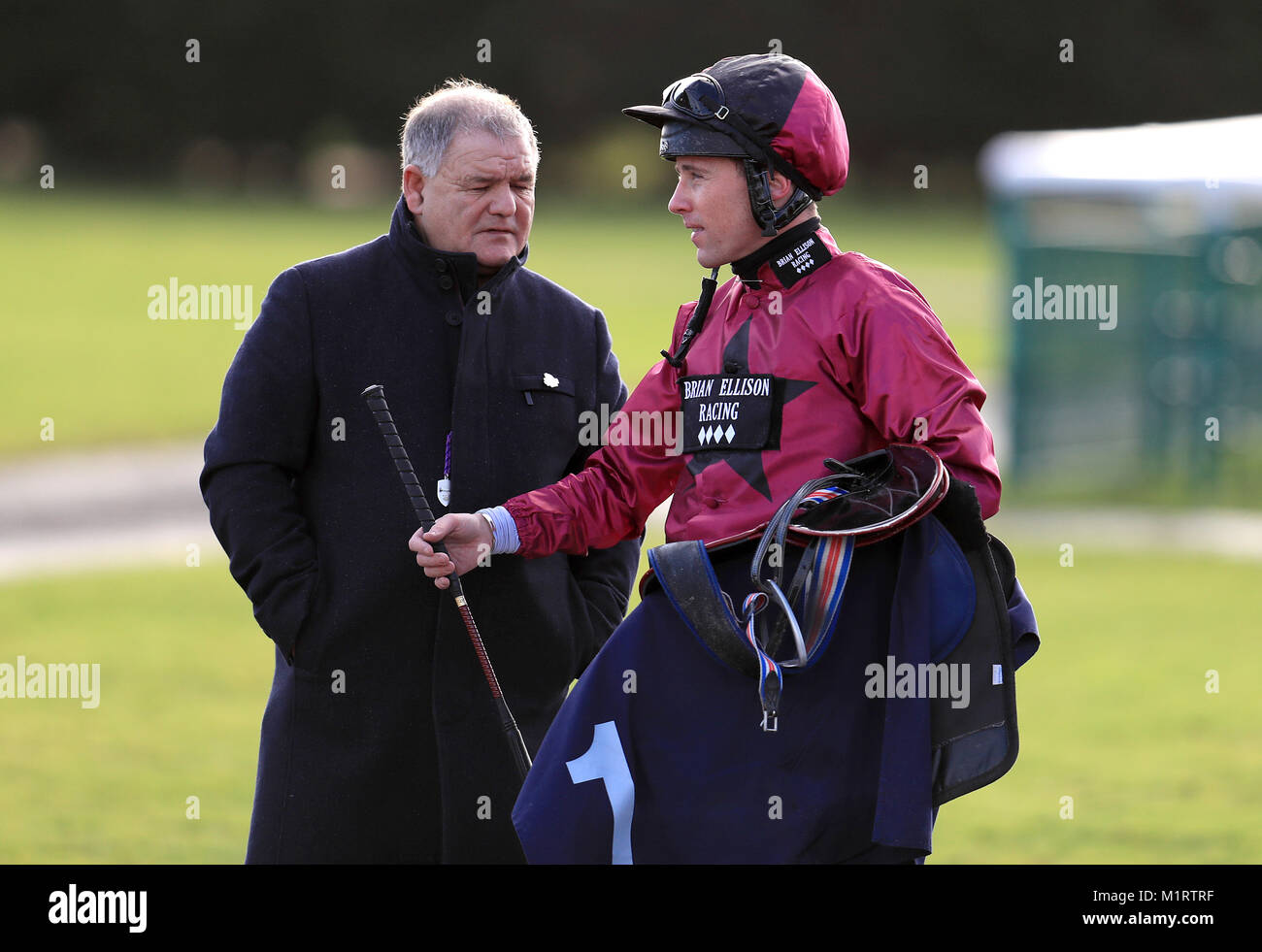 Horse trainer brian ellison hi-res stock photography and images - Alamy