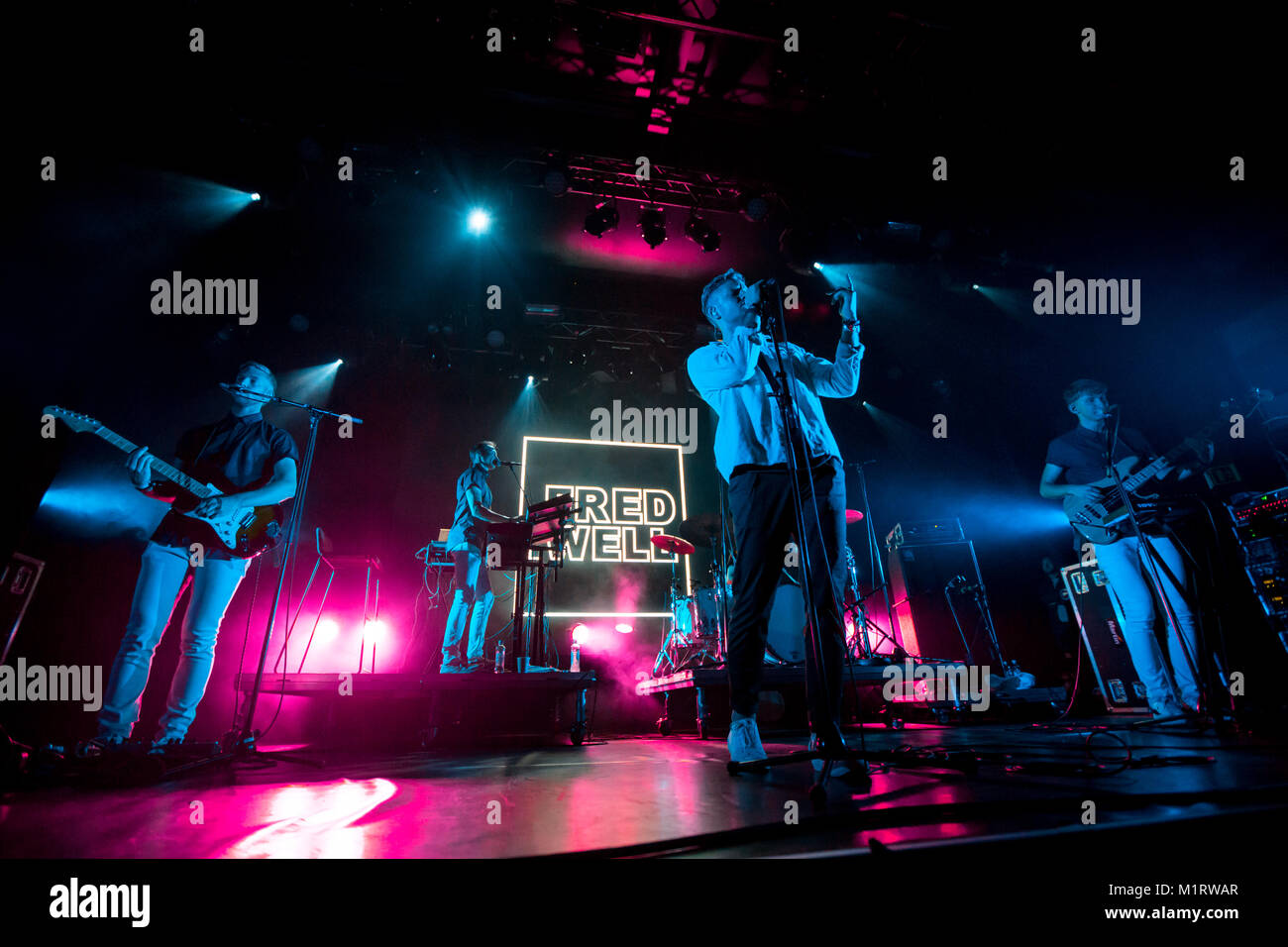 Norway, Bergen - September 30, 2017. The Norwegian pop singer and ...