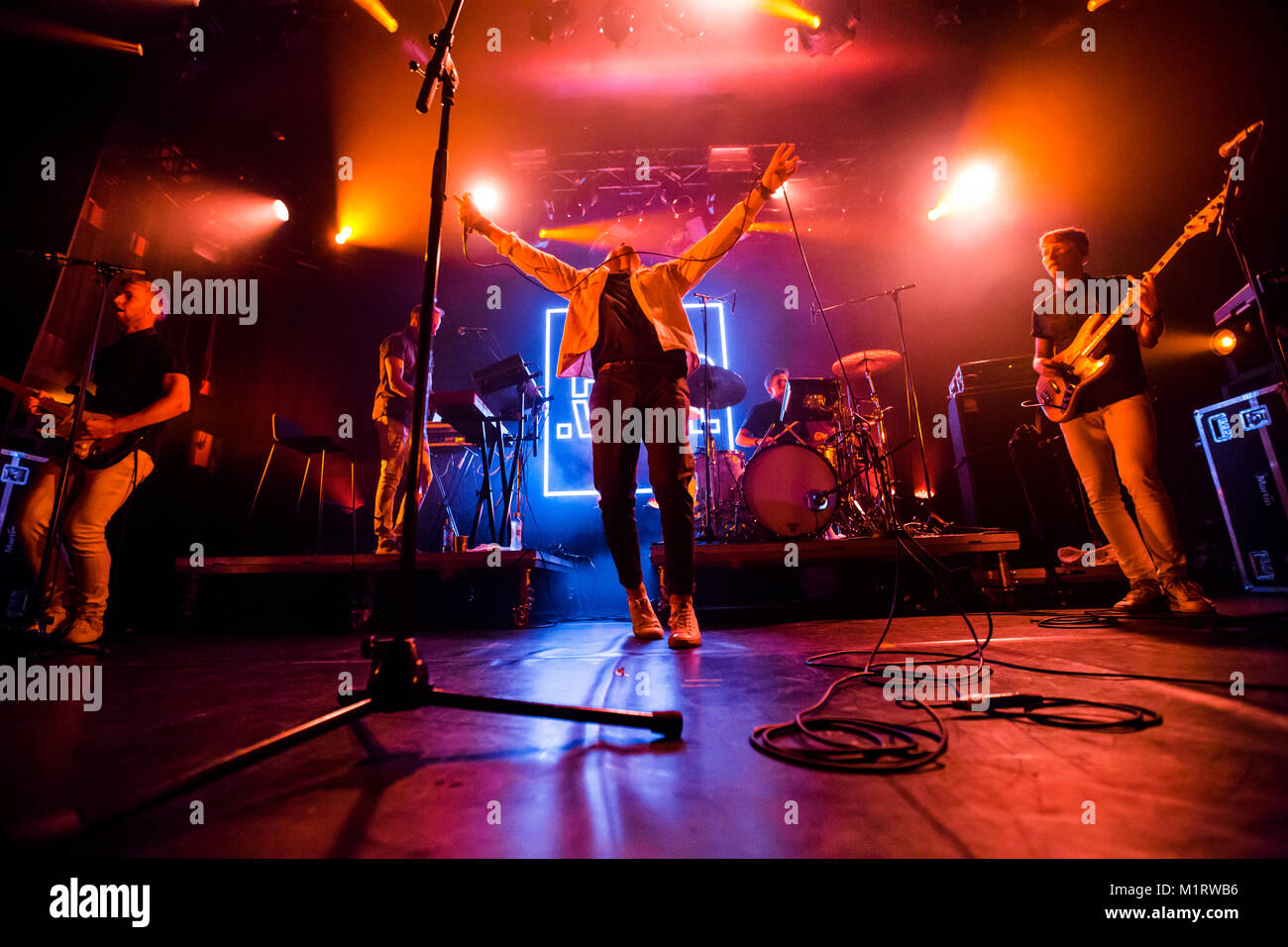 Norway, Bergen - September 30, 2017. The Norwegian pop singer and ...