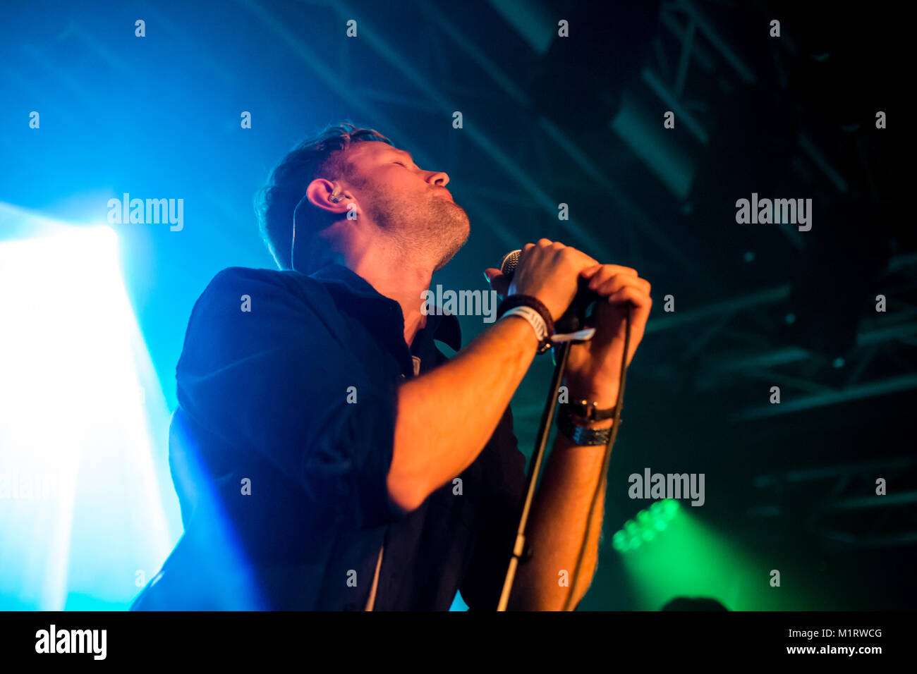Norway, Bergen - September 30, 2017. The Norwegian pop singer and ...